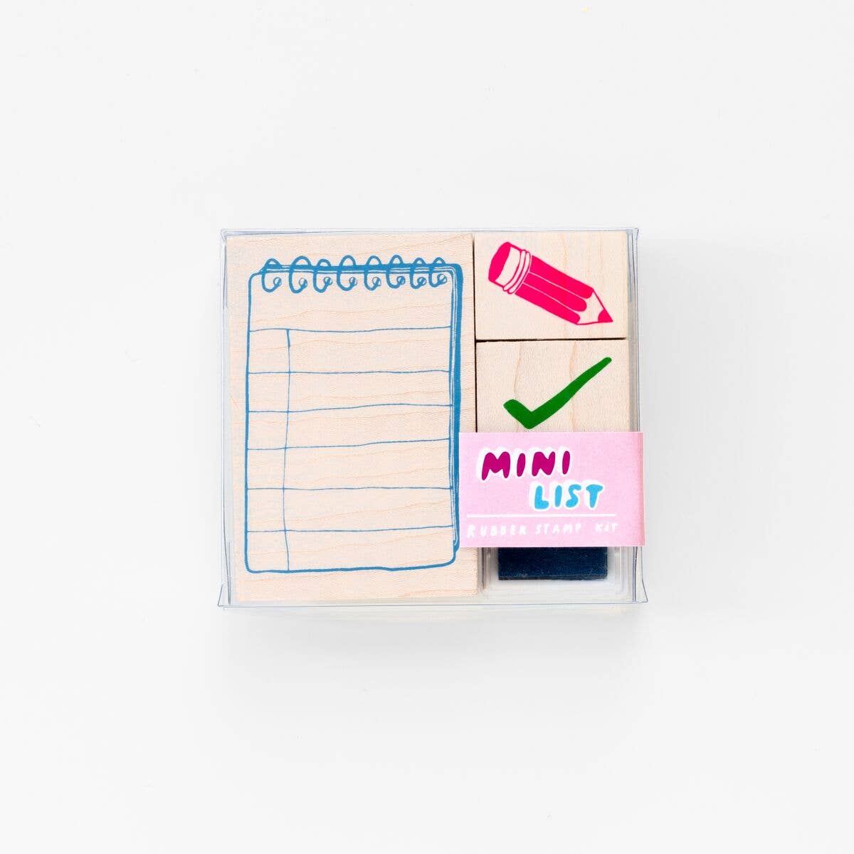 Mini List Stamp Kit – Letterpress PLAY