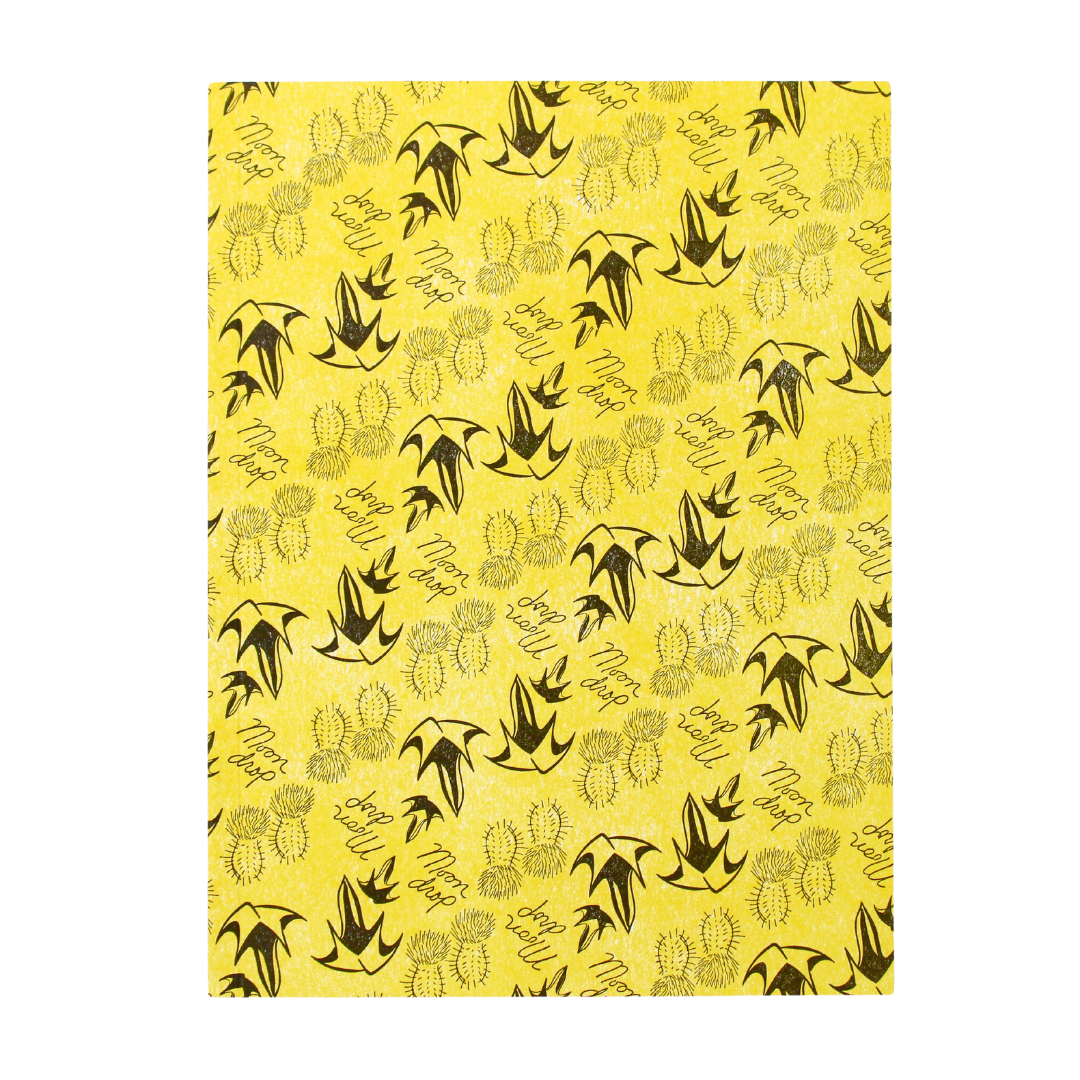 Letterpress PLAY Notebook - Moondrop